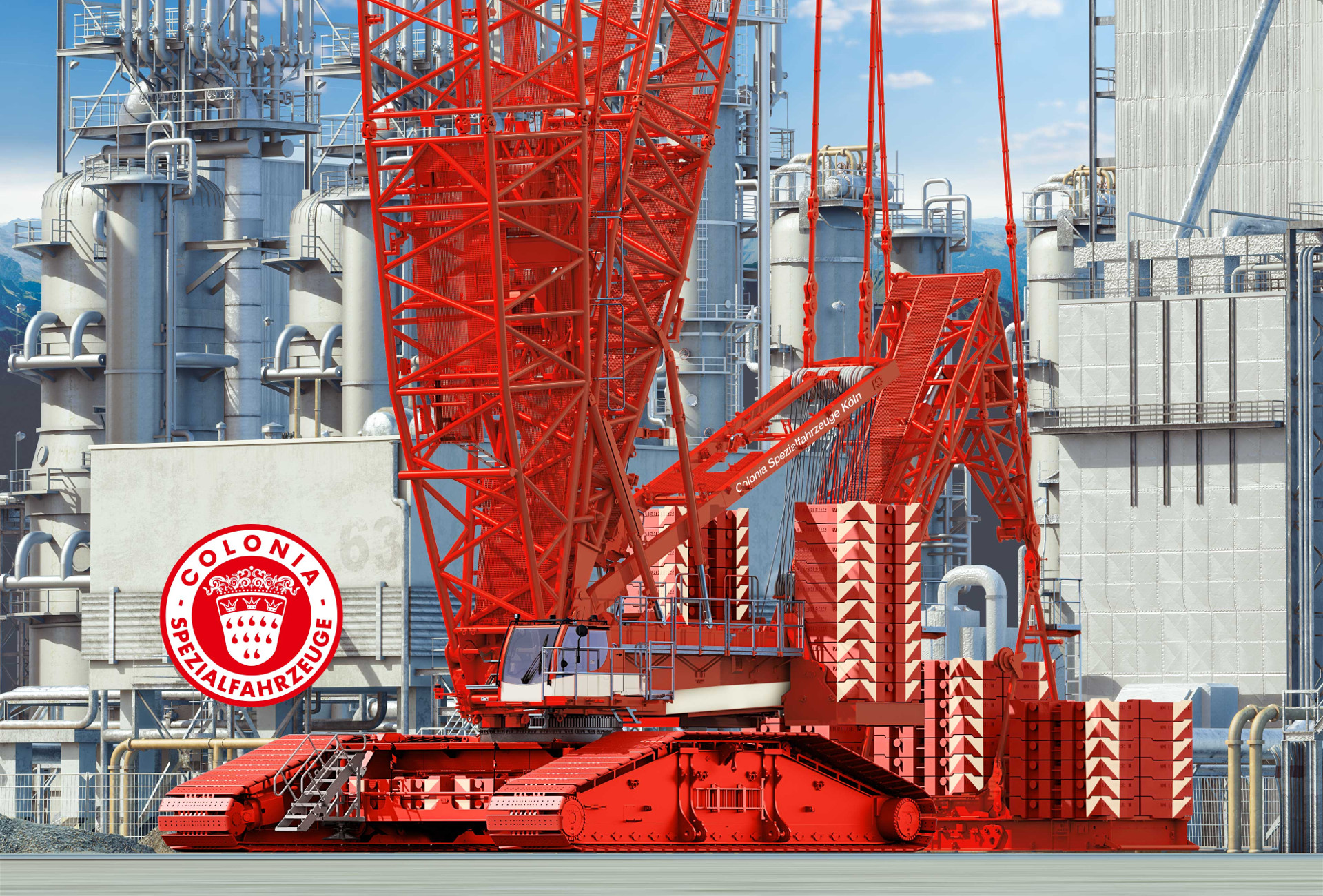 COLONIA Spezialfahrzeuge | Schwertransport & Kranarbeiten vom Profi